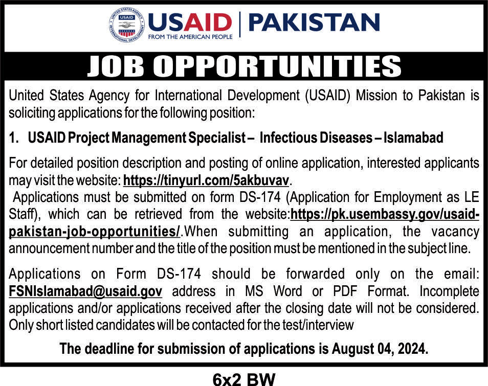 BrightSpyre | USAID - Project Management Specialist